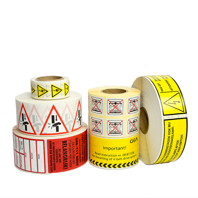 Industriële stickers in hoge kwaliteit laten drukken | Ikwilstickers.nl