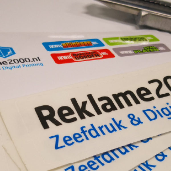 Logo stickers in hoge kwaliteit laten drukken | Ikwilstickers.nl